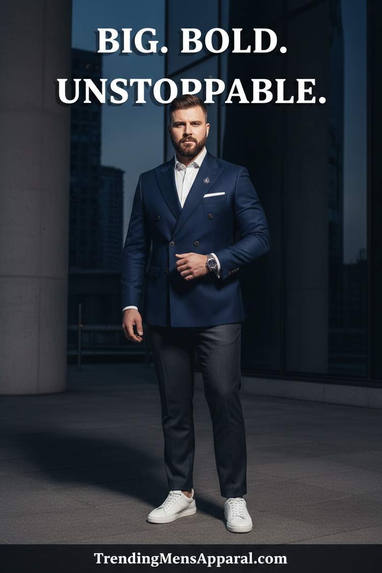 Plus Size Men's Fashion Revolution 2026 — Big & Tall Style Goes Viral ...